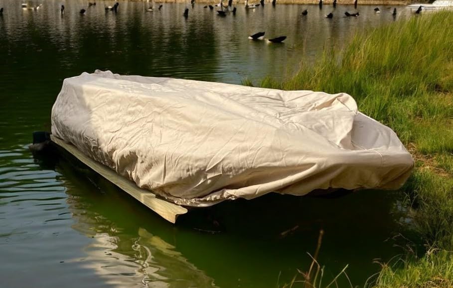 Nature Proof Cover for Beavertail Stealth 1200 and 2000 Sneakboat Kayak for Outdoor Storage Or Indoor Storage by Cypress Rowe Outfitters