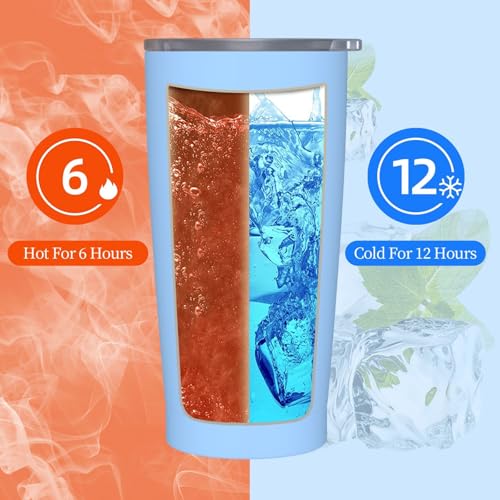 Personalized Coffee Tumbler with Text Custom Tumbler Cups with Straw Custom Stainless Steel Coffee Mug Travel Custom Travel Cups Personalized