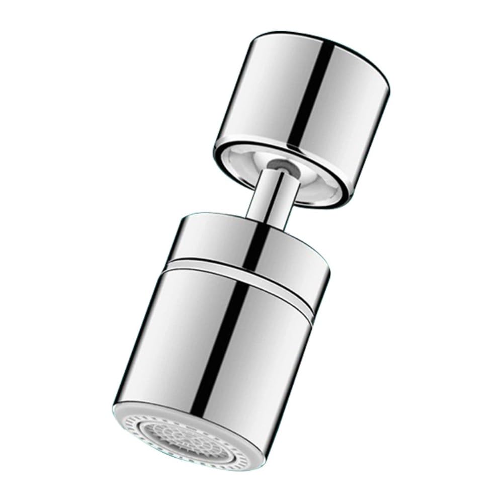 Faucet Aerator, Swivel Faucet Aerator,360°Twist Kitchen Sink Aerator, Sink Sprayer Attachment, Faucet Replacement Part 55/64'' Female Thread, Chrome