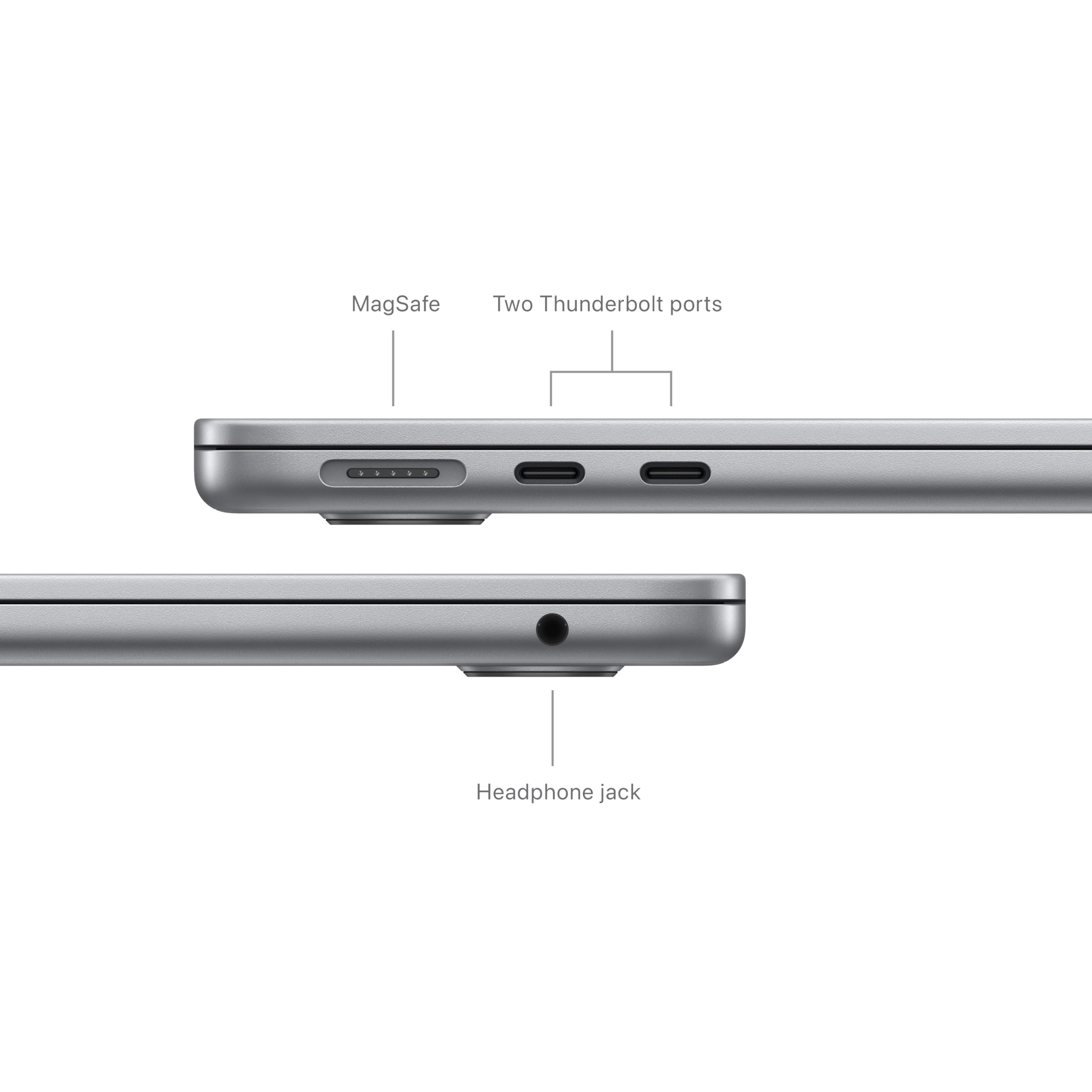 2024 Apple MacBook Air with M3 chip (13-inch, 16GB Ram, 256GB SSD Midnight) QWERTY English (Renewed)