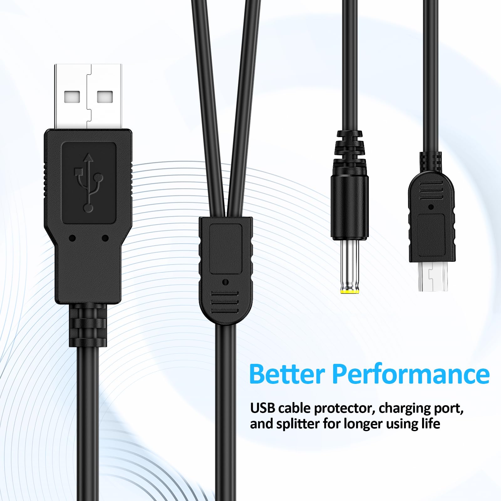 BSSING PSP Battery, 2Pcs 3.6v 1200mAh Lithium Ion Replacement Batteries with USB Charging Cable for PSP-3000, PSP-3001, PSP-2000, PSP-2001, PSP-3002, PSP-3004, PSP Lite, PSP Slim Console