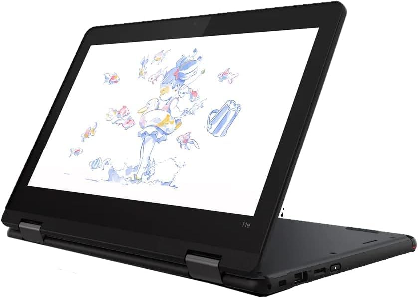 Lenovo Yoga 11e 2-in-1 Convertible Laptop 11.6in Touchscreen Display Intel M3 Processor up to 3.4Ghz 8GB RAM 256GB SSD Web Cam Windows 11 (Renewed)