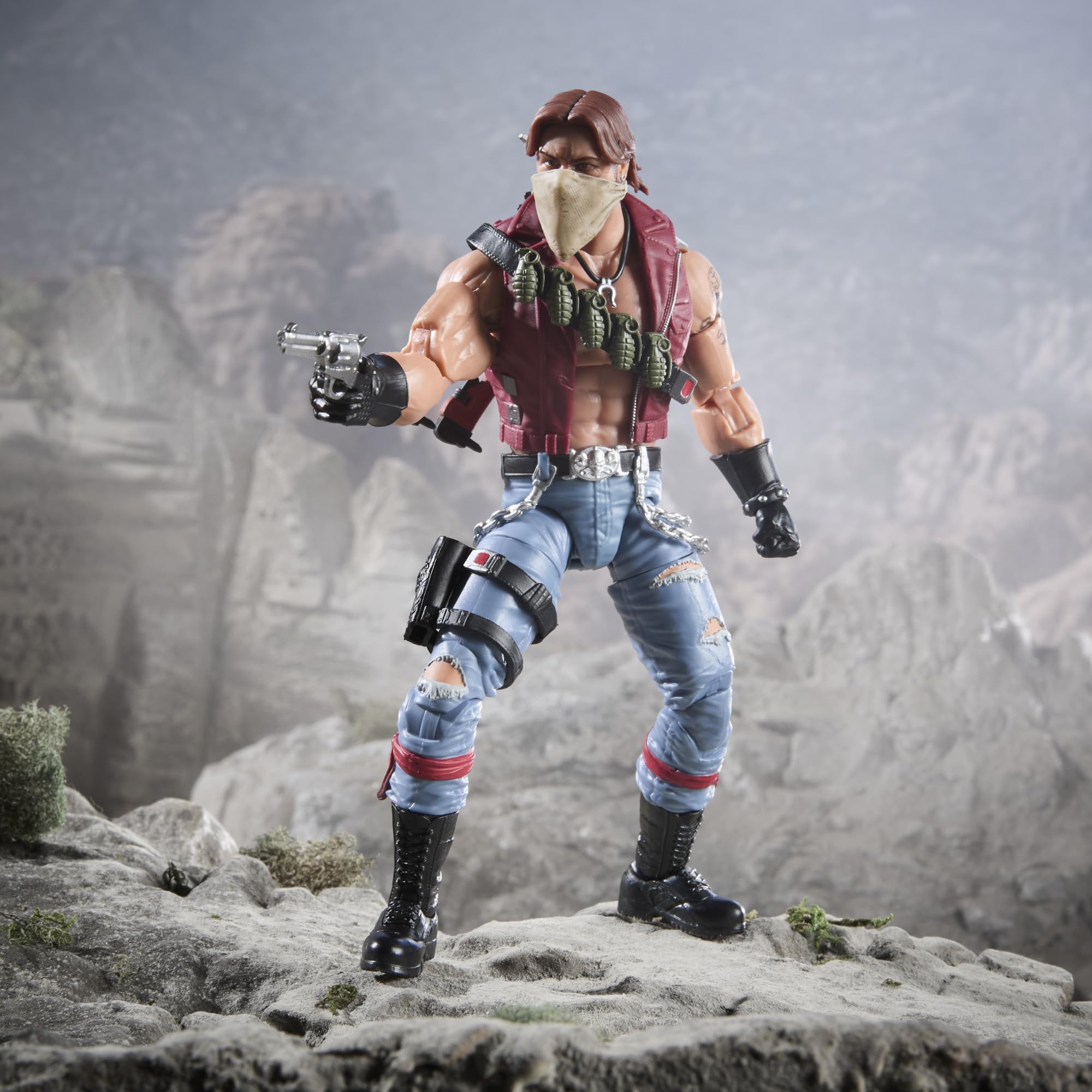G.I. Joe Classified Series #167, Dreadnok Monkeywrench, Collectible 6 Inch Action Figure with 10 Accessories
