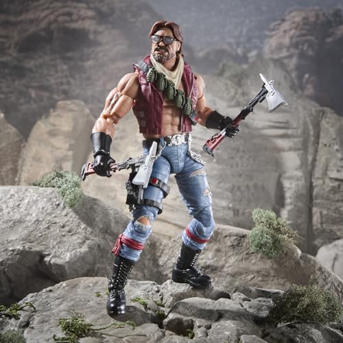 G.I. Joe Classified Series #167, Dreadnok Monkeywrench, Collectible 6 Inch Action Figure with 10 Accessories