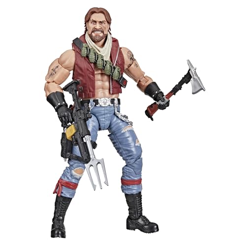 G.I. Joe Classified Series #167, Dreadnok Monkeywrench, Collectible 6 Inch Action Figure with 10 Accessories