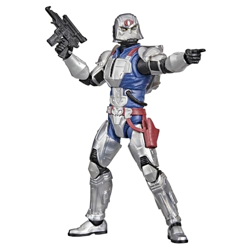G.I. Joe Classified Series #168, Cobra Commander with Combat Armor, Collectible 6 Inch Action Figure with 7 Accessories