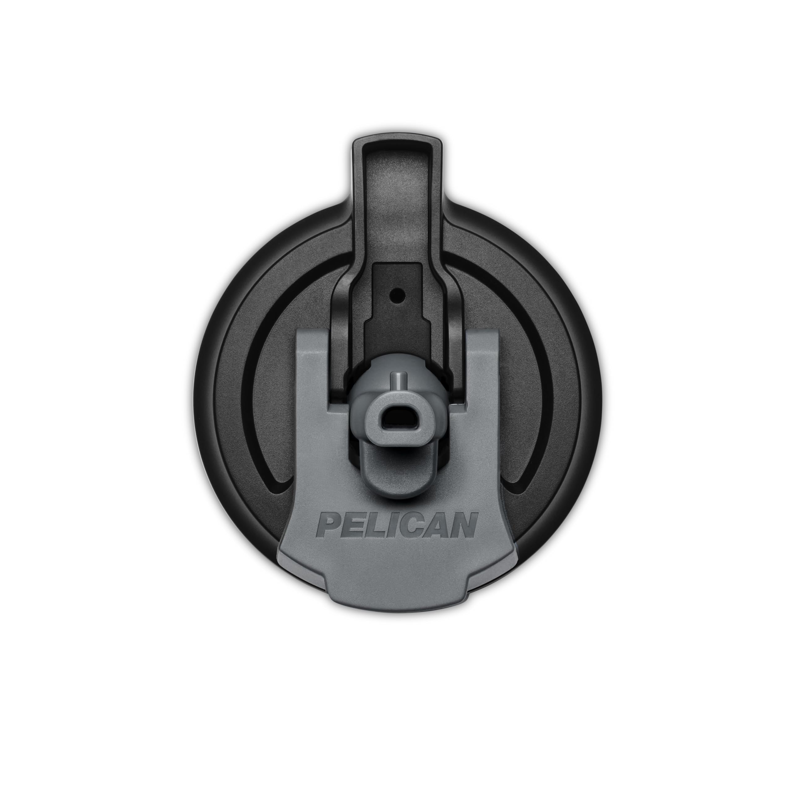 HydrationHub USA Pelican Porter™ Dual - 40 oz. Dual Lid, Recycled Double Wall Stainless Steel Travel Tumbler, Jet Black