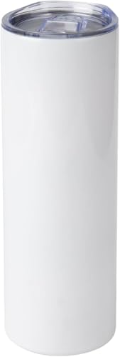 Sublimation Tumblers 20 Oz Skinny Straight, Stainless Steel Sublimation Tumblers Blank