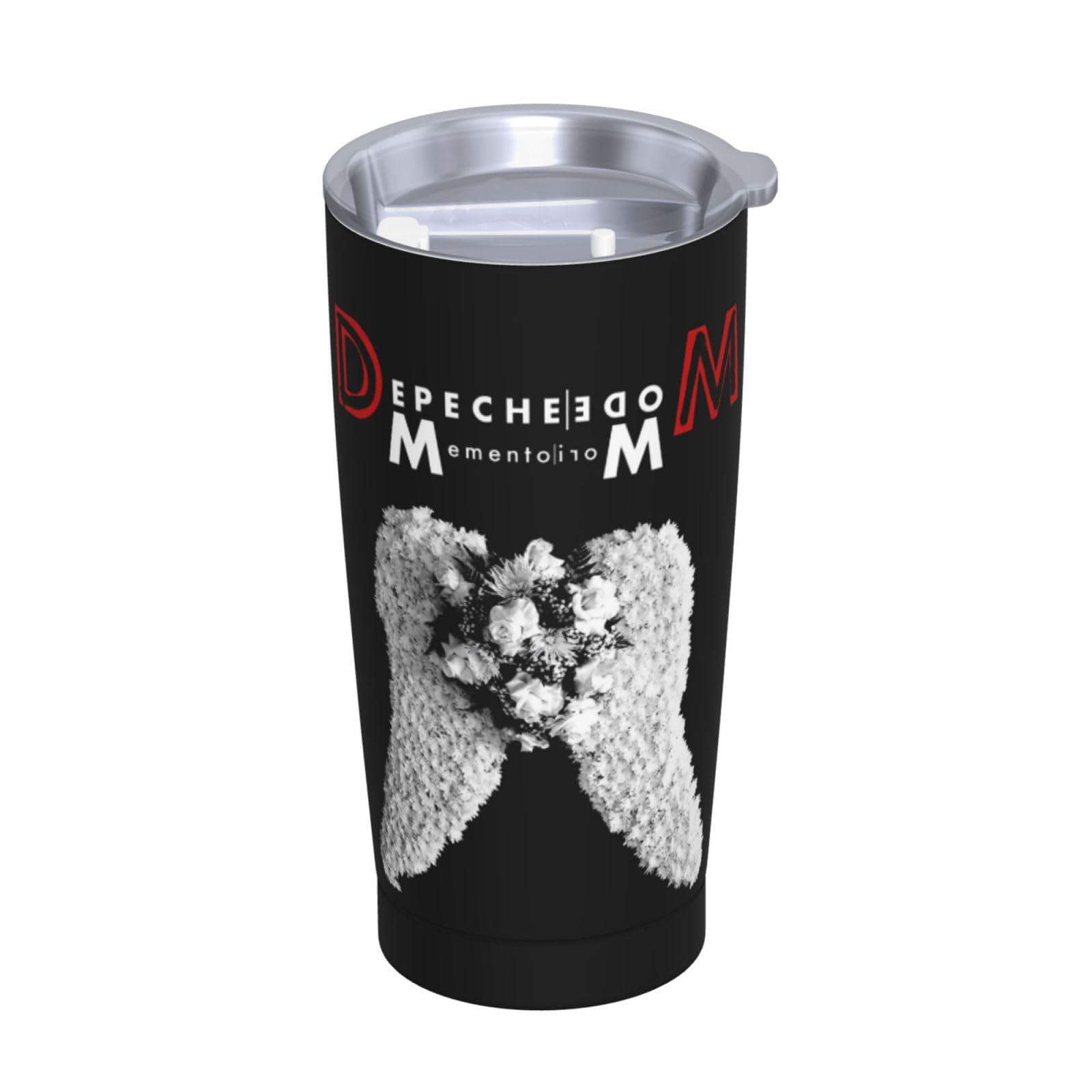 KMATELONE Depeche Music Mode Cup Stainless Steel Vacuum Insulated Travel Mug With Lid and Straw Cups Thermal Coffee 20 Oz