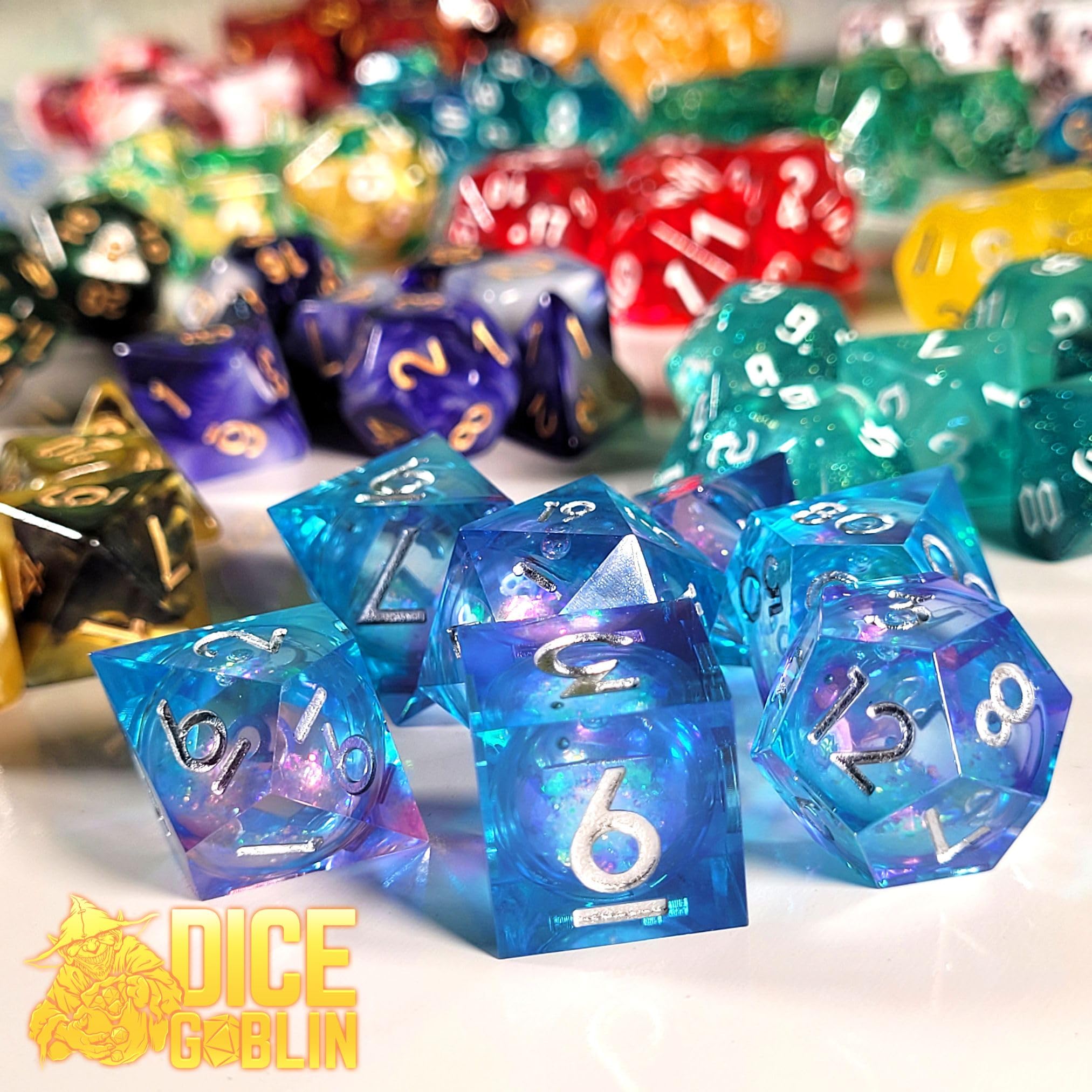 Forged Dice Co. Dice Goblin Mystery DIce Set - RPG Dice Set - DND Dice Set