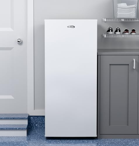 KoolMore KM-RUF-7S 7 cu. ft. Convertible Garage Ready Upright Freezer/Refrigerator in White