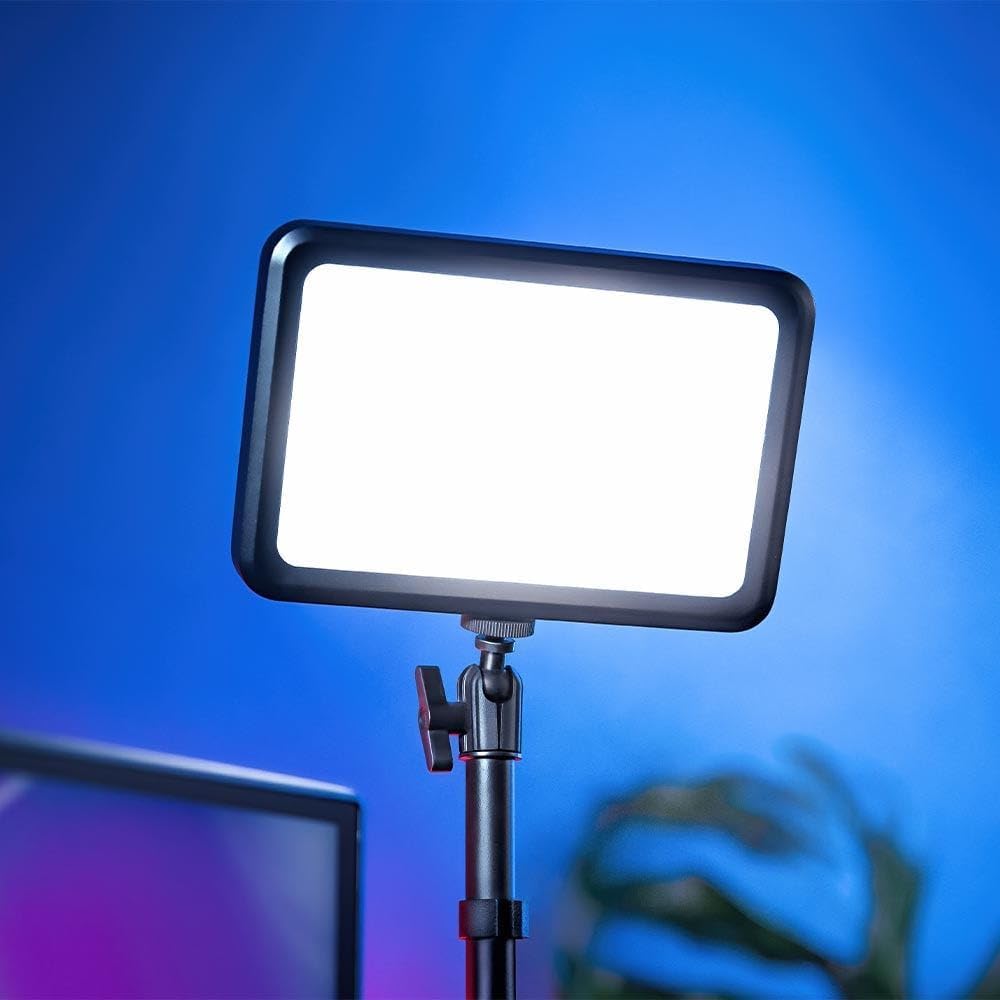 Elgato Key Light Mini β Rechargeable Vlogging Light, Wi-Fi Control Brightness β Color Temp, Perfect for Streaming, Gaming, Video Conferencing, Easy-use App: PC/Mac/iPhone/Android, Black (Renewed)
