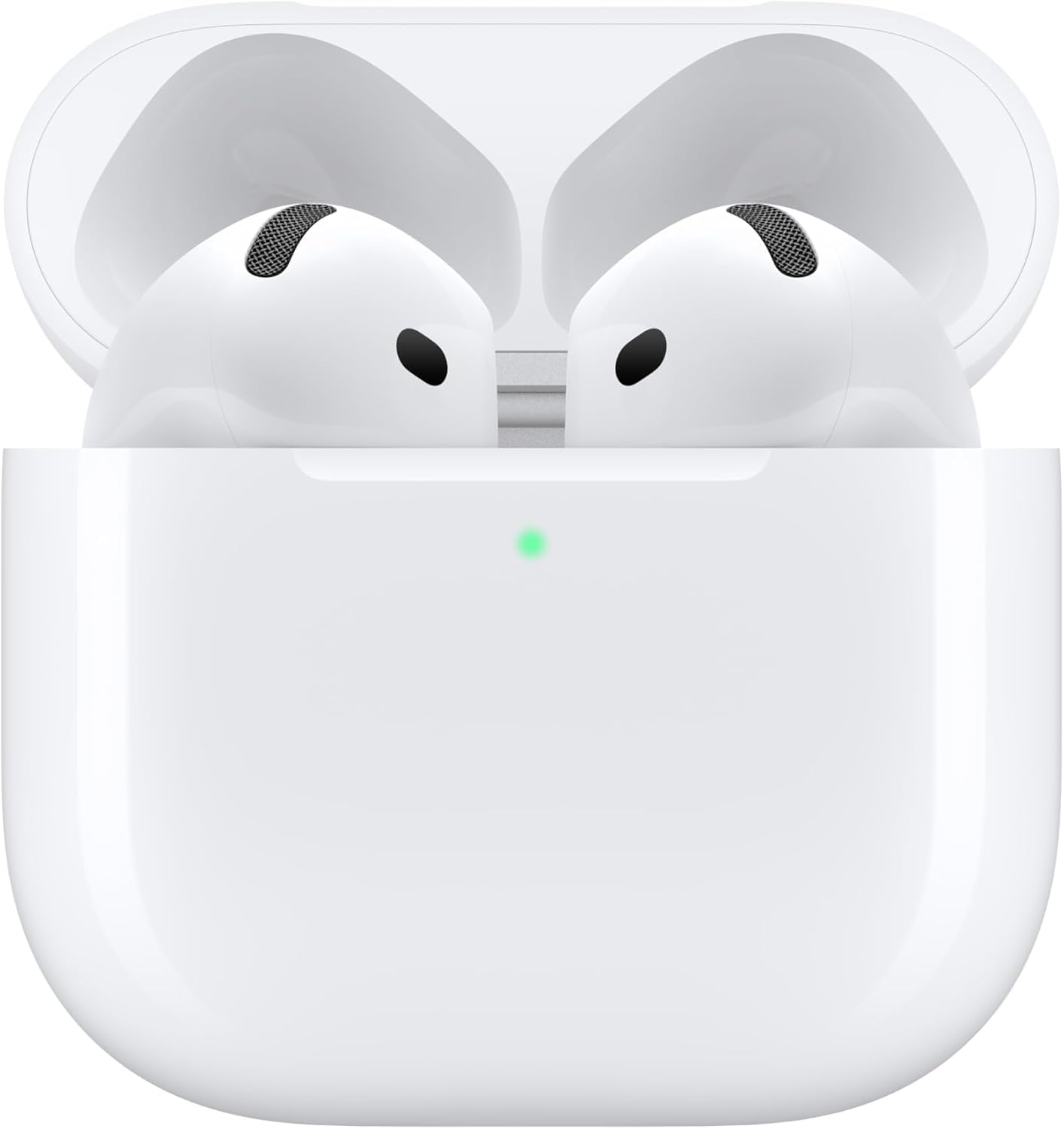 Apple AirPods 4 Wireless Earbuds, Bluetooth Headphones, with Active Noise Cancellation (Renewed)