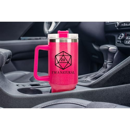 100 North Turtle Dog Elden Meme Ring Video Game Wrap-Around 40 Oz. Stainless Steel Water Bottle Coffee Mug, Spill & Leak Resistant, Travel Tumbler with Handle, Lid & Straw, White Shimmer