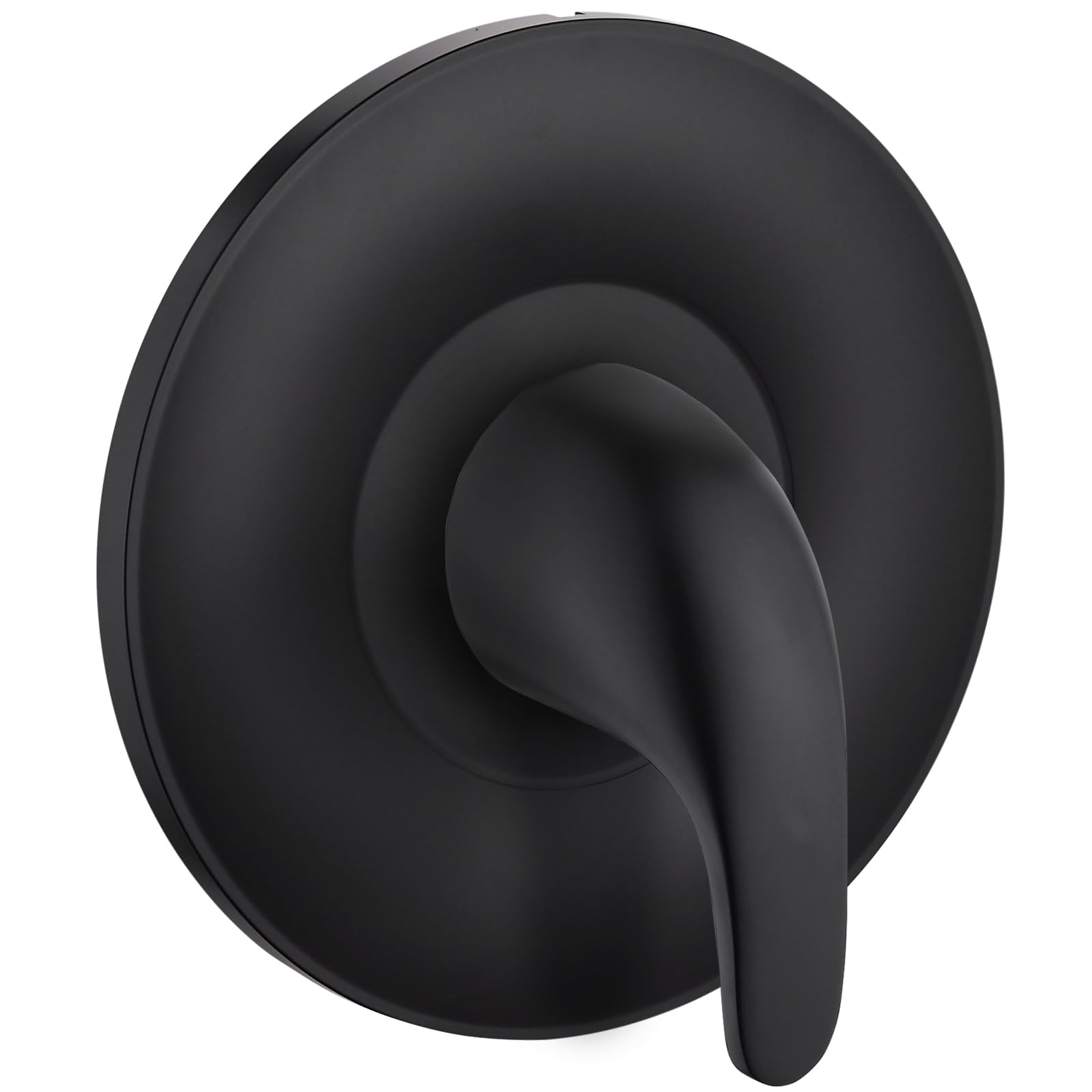 Shower valve Trim Kit Replacement for Moen Gibson Matte Black Posi-Temp Pressure-Balancing Modern Valve Handle Only Trim, Valve Required