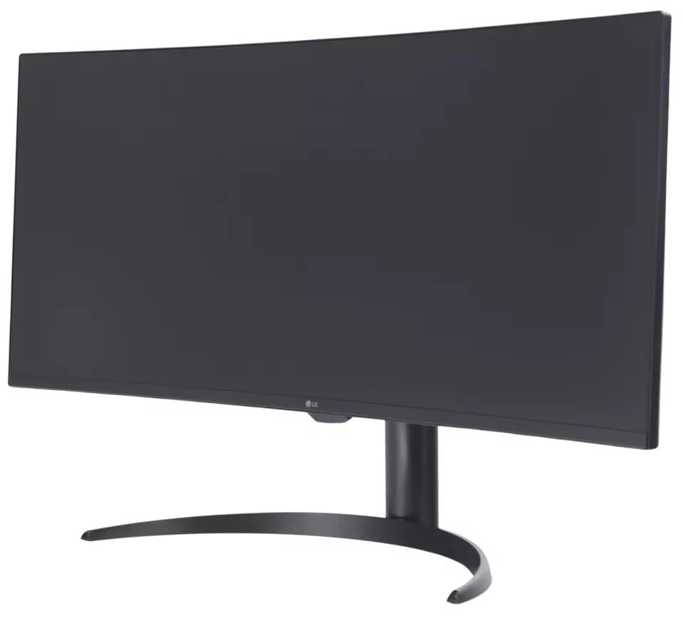 LG 34" Curved WQHD IPS Black Monitor with Built-in Speaker, (3440x1440) 100Hz, 5ms, Ultrawide MyView Streaming, Airplay2, Magic Remote, 34SR65QC-B WebOS 2024 Model (Renewed)