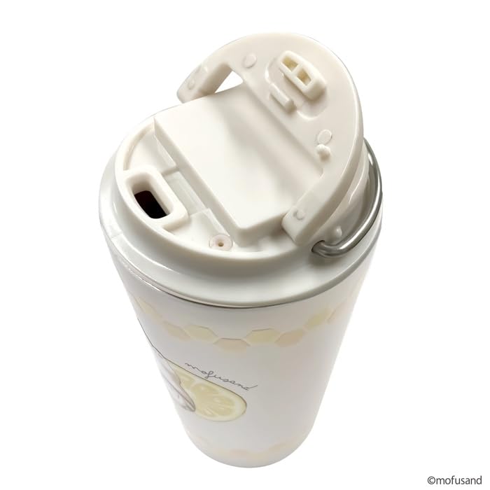 東亜金属(Toa) mofusand Vacuum Double Layer Carry Tumbler, 12.2 fl oz (360 ml), Handle, Lid Included, Mug, Hot or Cold Insulated, Cute, Cat 53-2181