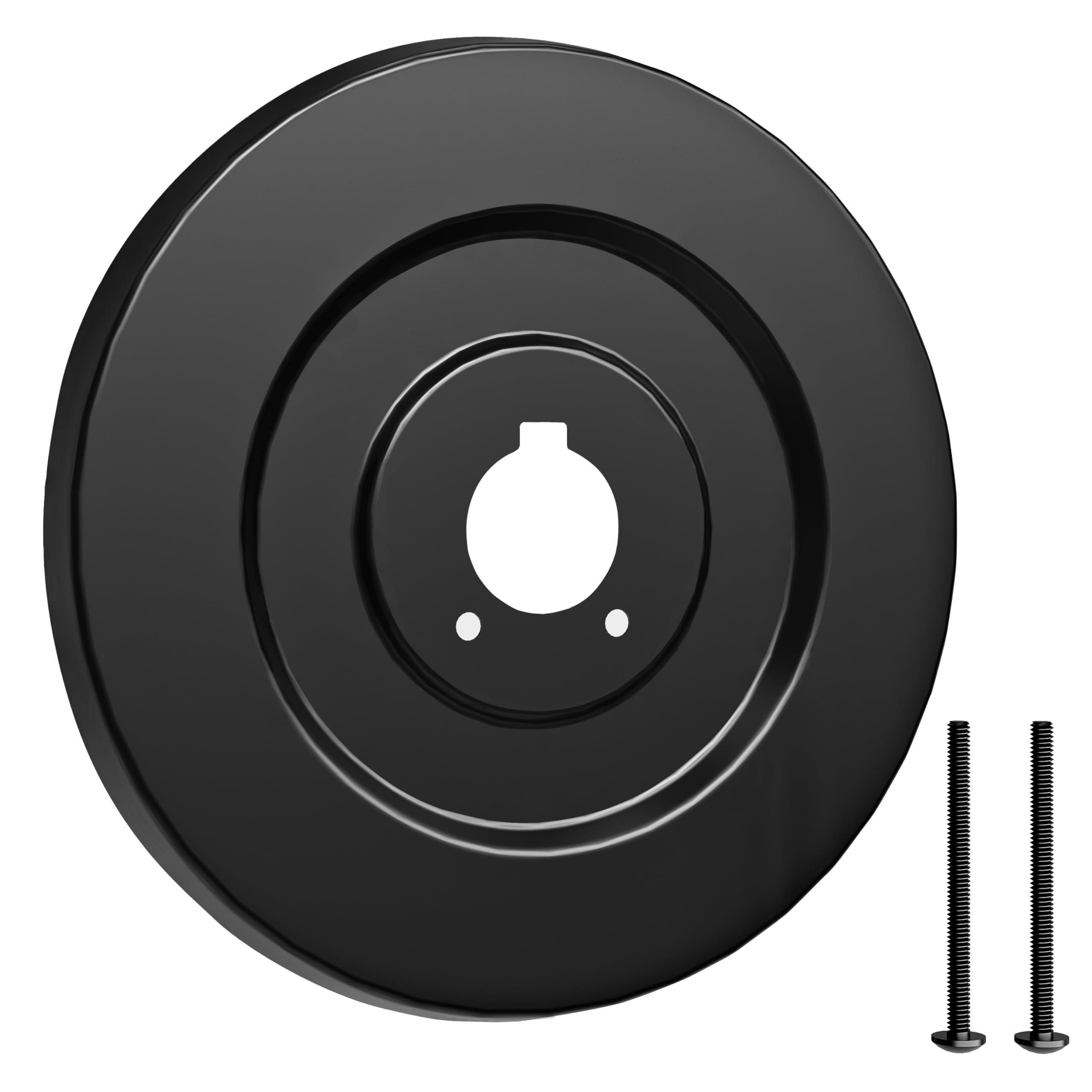Escutcheon Replacement for Moen 16090 Chateau Collection, for One-Handle Tub and Shower Faucets, Matte Black