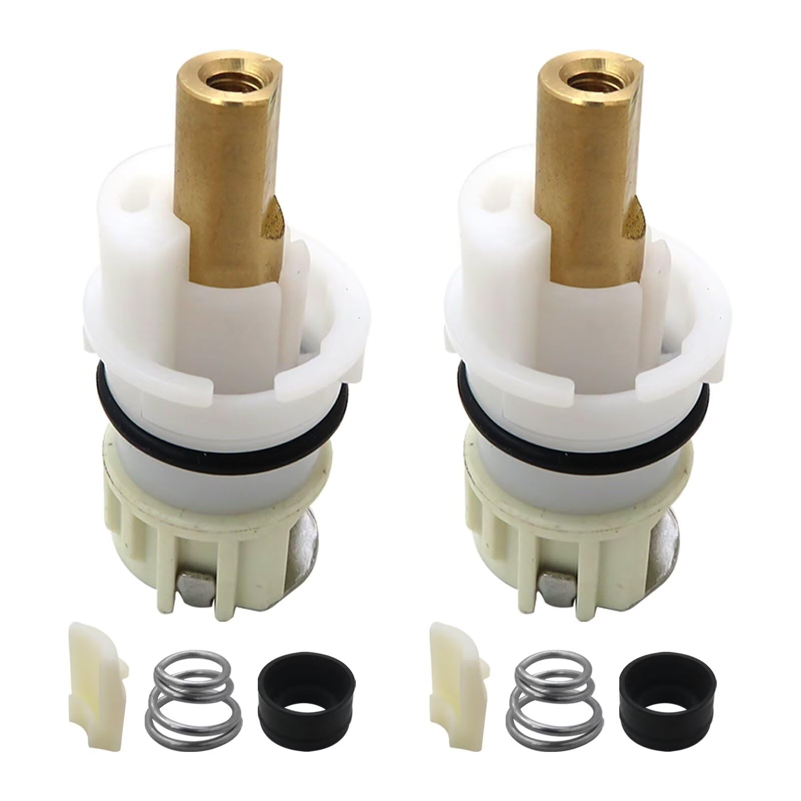 Aiyumise For Delta Faucet Stem Assembly RP25513-2 Pack - Compatible for Most Delta Two Handle Kitchen, Bathroom & Bathtub Faucets - Lasting Replacement Parts for Smooth Water Flow