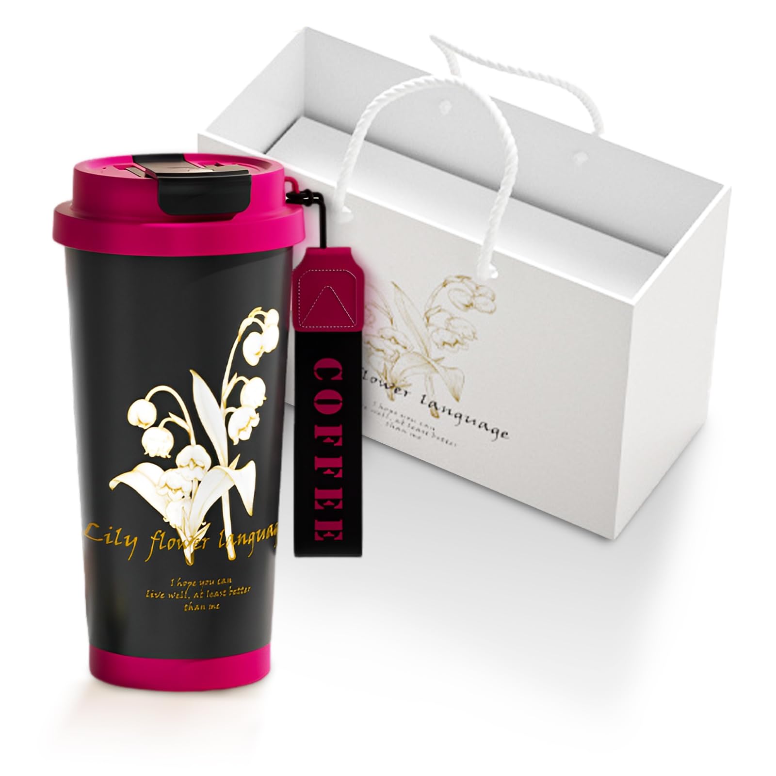 Simple Modern Travel Coffee Mug Tumbler with 360Β° Sealing | Ceramic-Lined Insulated Stainless Steel Cold Brew Iced Coffee Cup Thermos | Gifts for Women Men Her Him 17oz (Black)