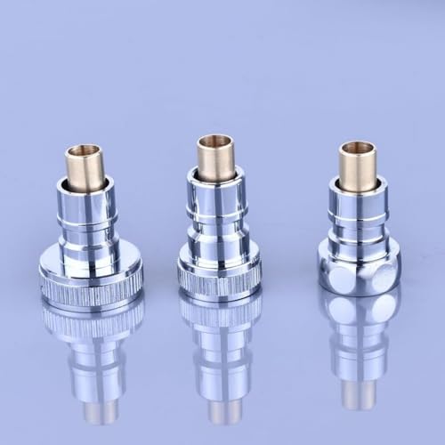 Faucet Adapter, Faucet Adapter for Portable Washer, Dishwasher Snap Adapter Connection,Brass Chrome, 5/16-27 Male or 55/64-27 Female, Faucet Aerators, Kitchen Fixtures