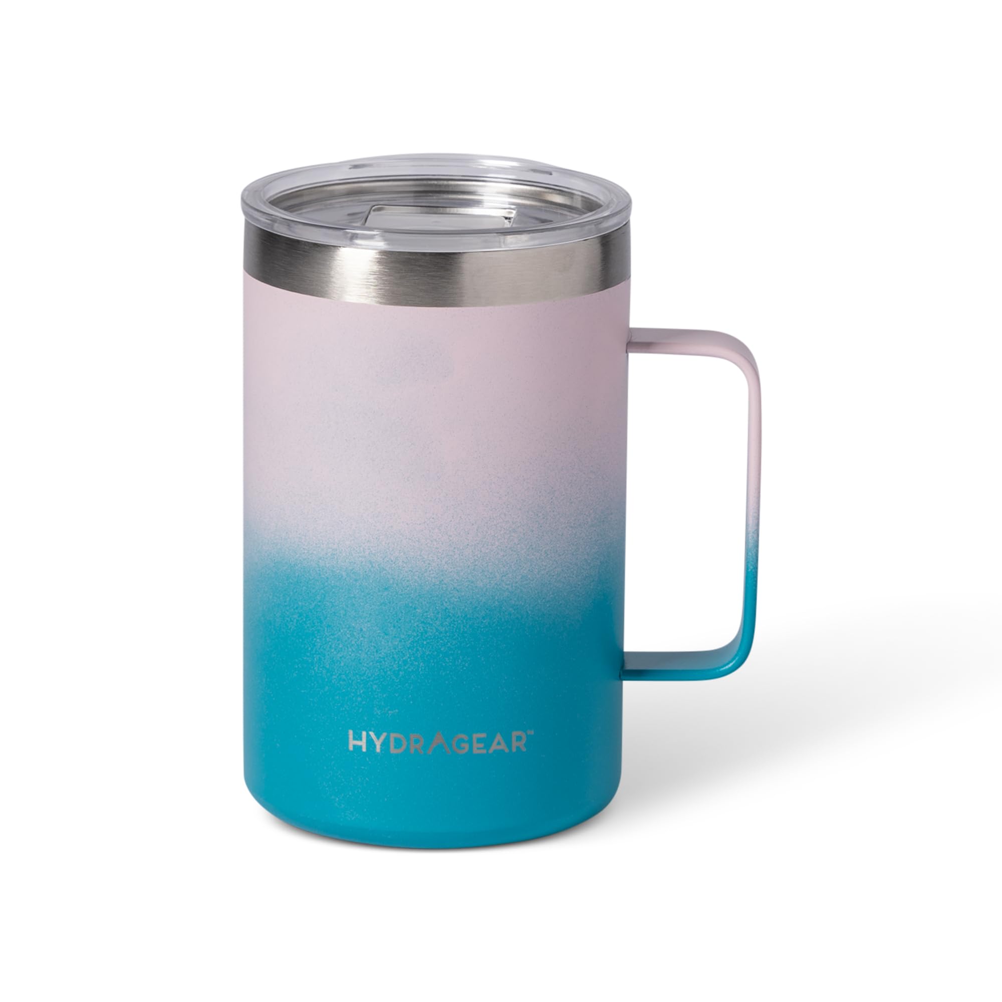 Hydragear Roast Double-Wall Insulated Stainless Steel Mug - 17 Oz - Teal Ombre