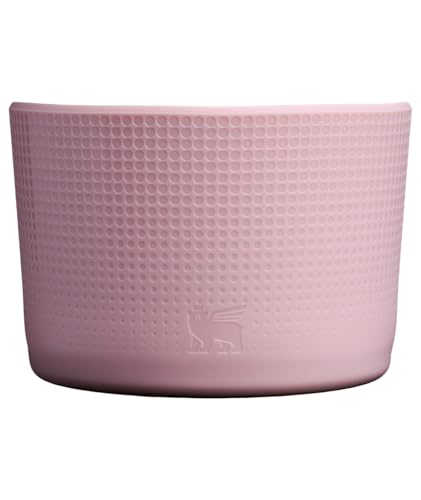 STANLEY Quencher Boot and Straw Cover Cap | Anti-Slip Silicone Protector for 20 & 30 oz Tumbler with Handle | Accessory Set for Stainless Steel Drinking Cup | BPA-Free | Pink Dusk