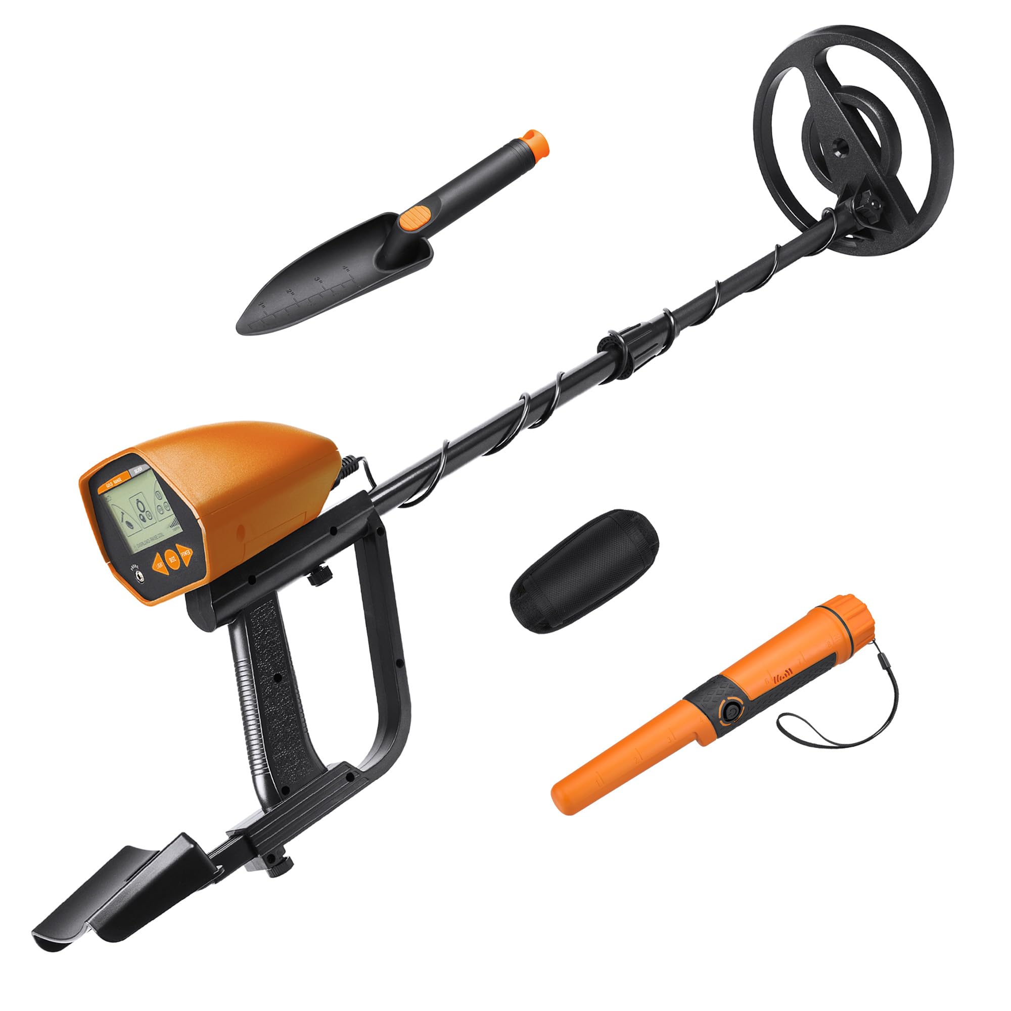 Barska Winbest Pro-100 Metal Detector Kit with Handheld Metal Detector, Submersible Search Coil, Adjustable Length