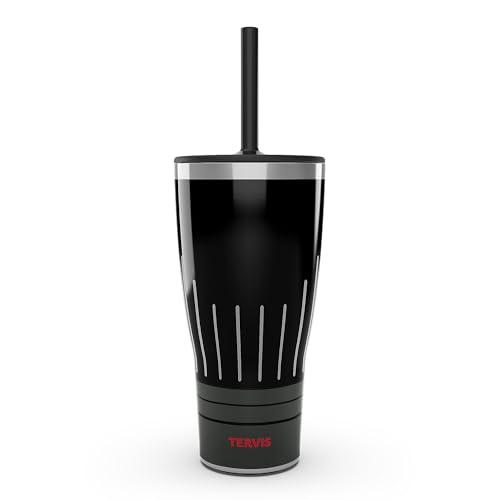 Tervis Traveler Golf Titanium Clubhead Triple Walled Insulated Tumbler Travel Cup Keeps Drinks Cold & Hot, 30oz with Straw Lid, Stainless Steel
