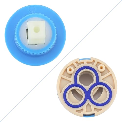 Diameter 35mm Ceramic Faucet Cartridge Replacement for Single Handle Kitchen Basin Shower Faucet Part, Ceramic Faucet Valve