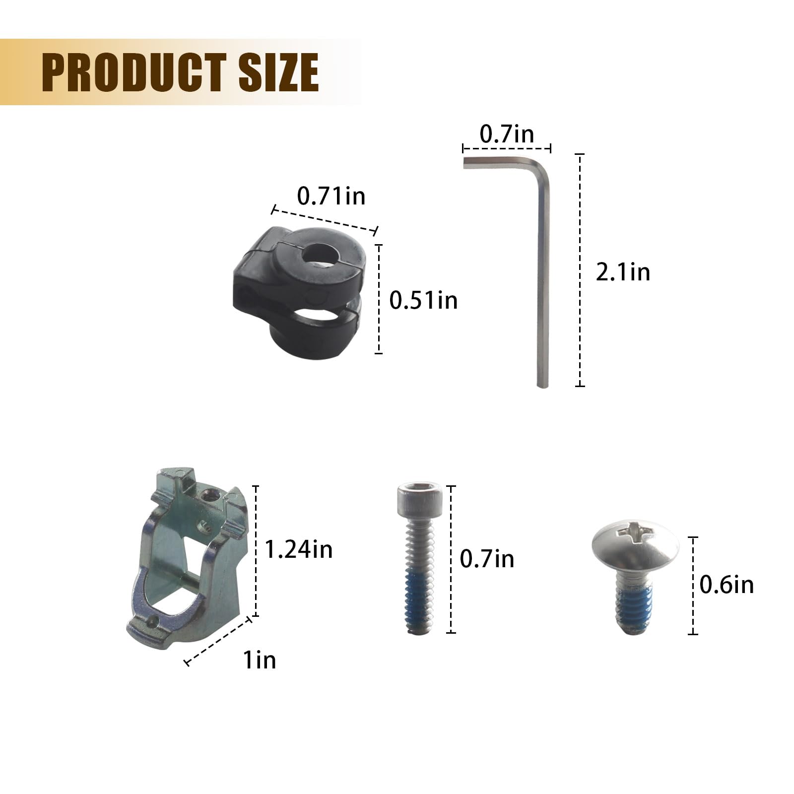 for Moen 100429 Single Handle Faucet Adapter Kit - Single Handle Adapter for Kitchen Sink Faucets (Compatible with Moen 7400 Series & Most 1-Handle Models) 2 Pack