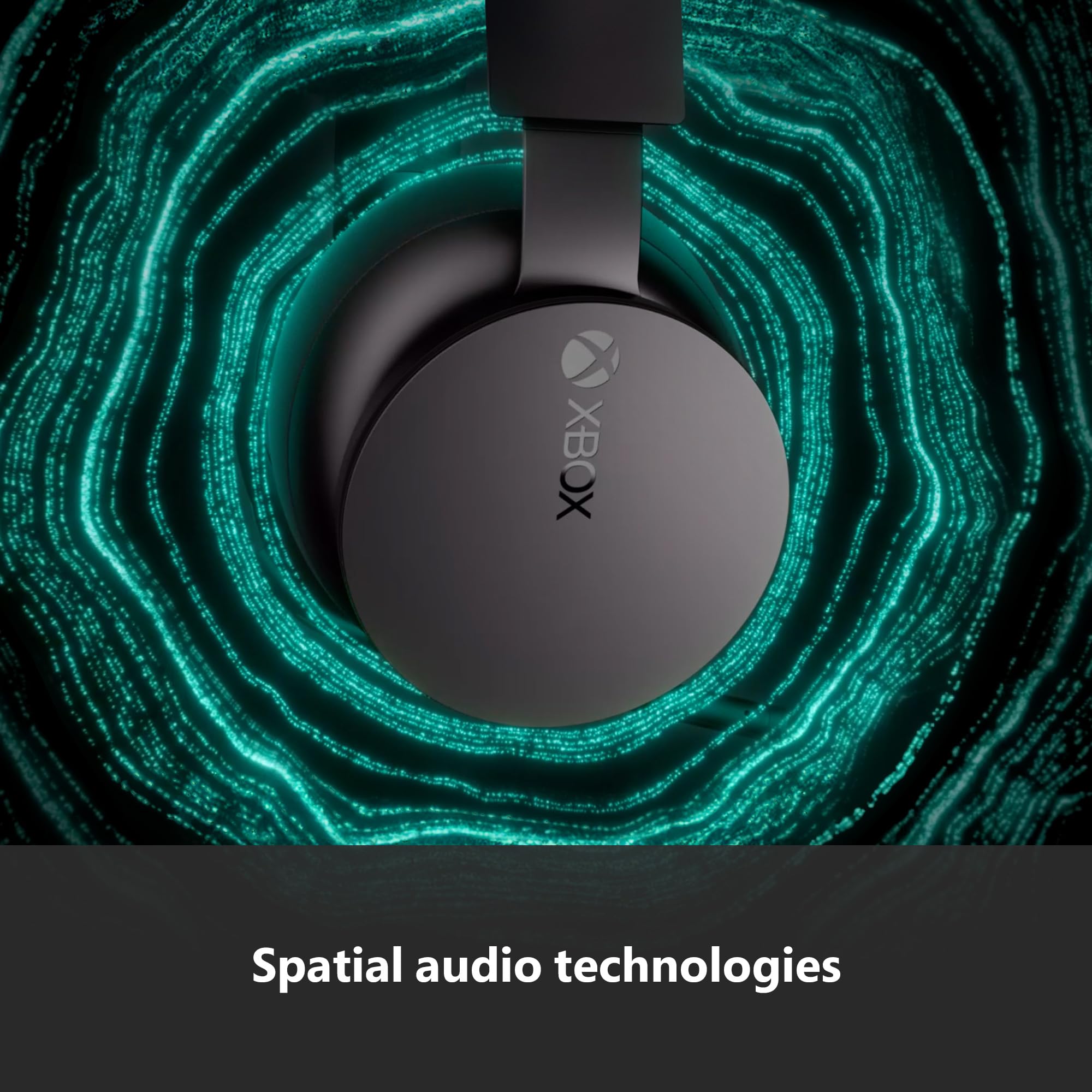 Xbox Wireless Gaming Headset – Over Ear Headphones – Spatial Audio with Dolby Atmos, Windows Sonic Series X|S, One, Windows PC, Mobile – Carbon Black