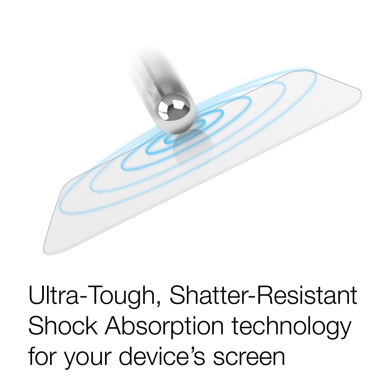 BoxWave Screen Protector Compatible with Ecobee EB-STATE3LTP-02 - ClearTouch ImpactShield (2-Pack), Impenetrable Screen Protector Flexible Film