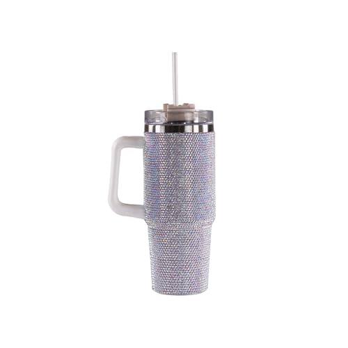 Simply Southern White Sequined 30oz Tumbler