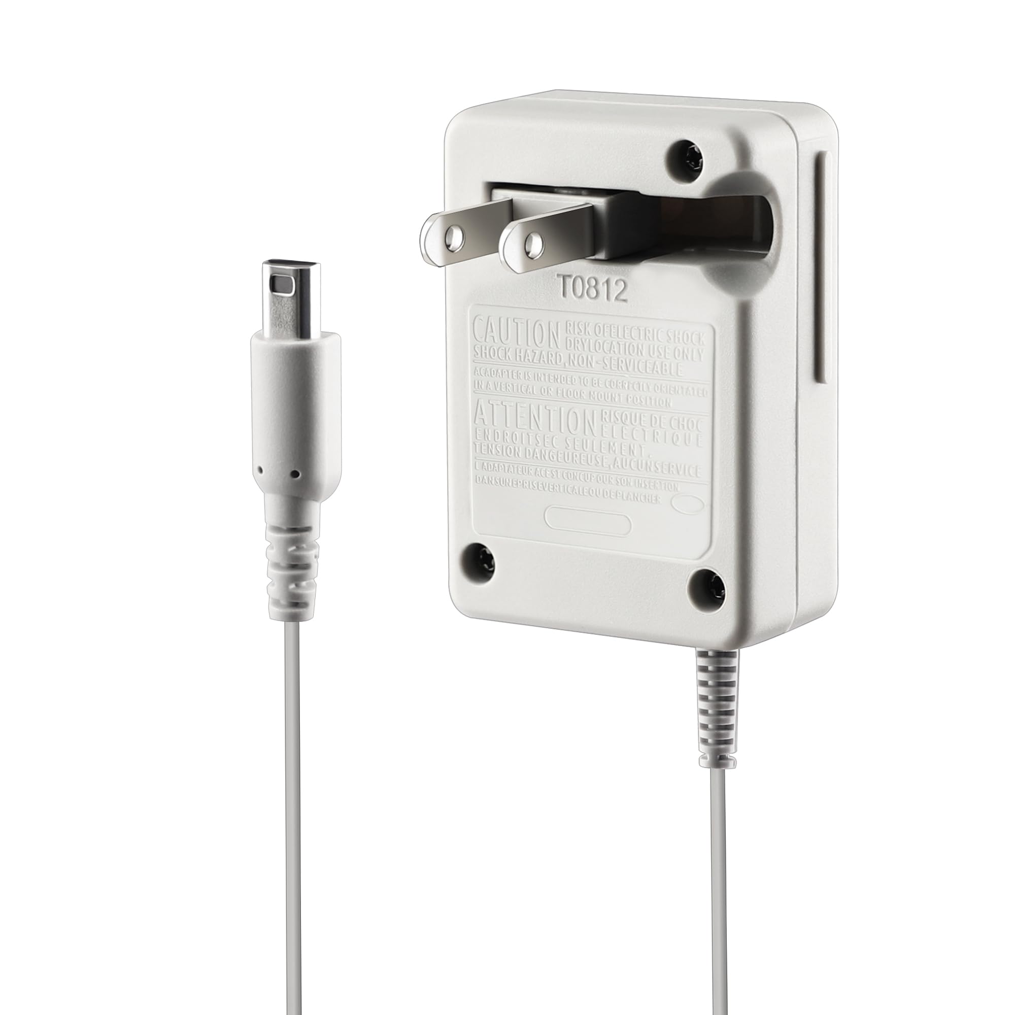 BXIZXD 3DS Charger Compatible with Nintendo 3DS/ 3DS XL/ New 3DS/ 2DS/ DSi Wall Travel Charger Power Cord Charging Cable