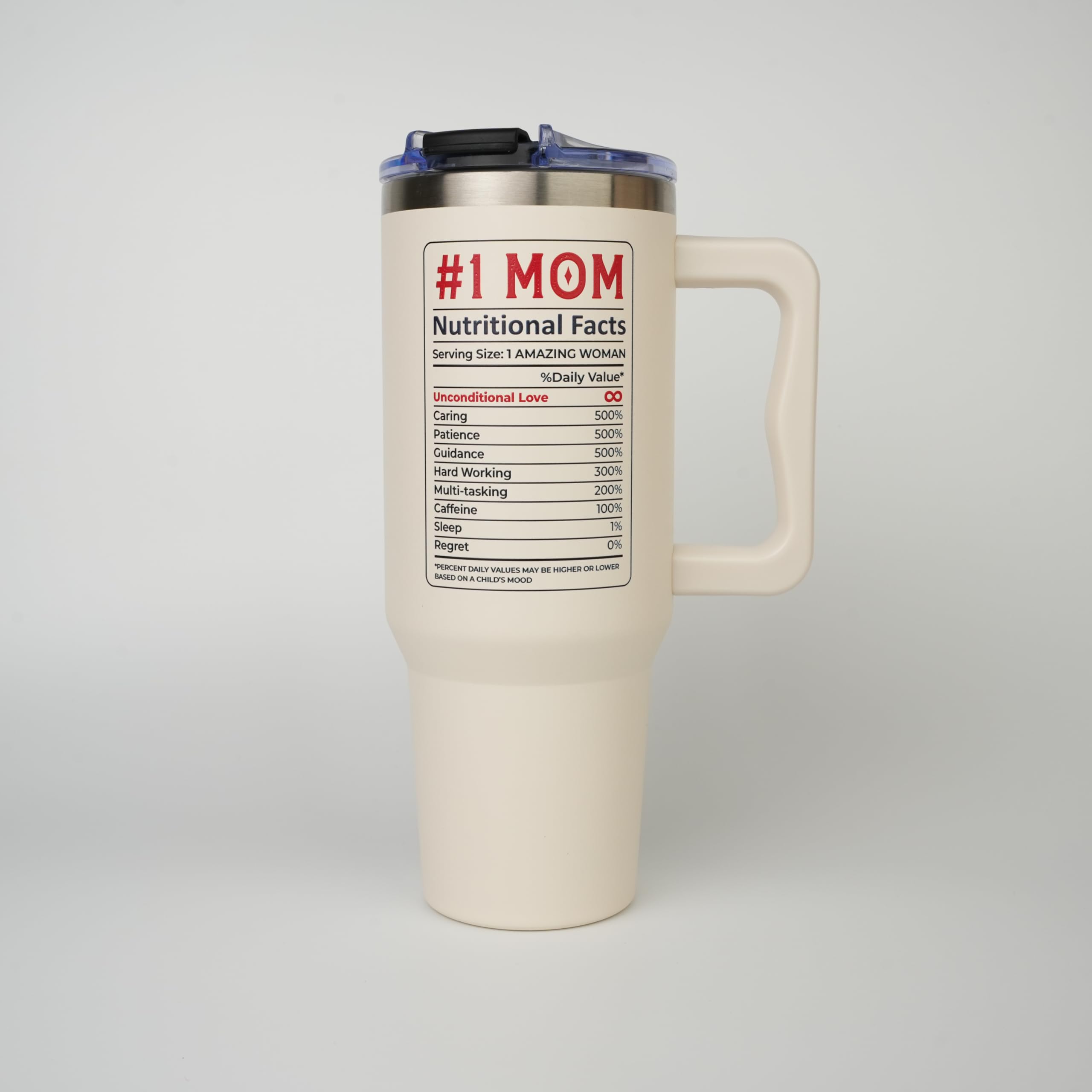 FROOBLEQUIRK Best 40oz Tumbler for Mom - Mother's Day Gift, No.1 Mom Cup, Birthday Present from Daughter or Son