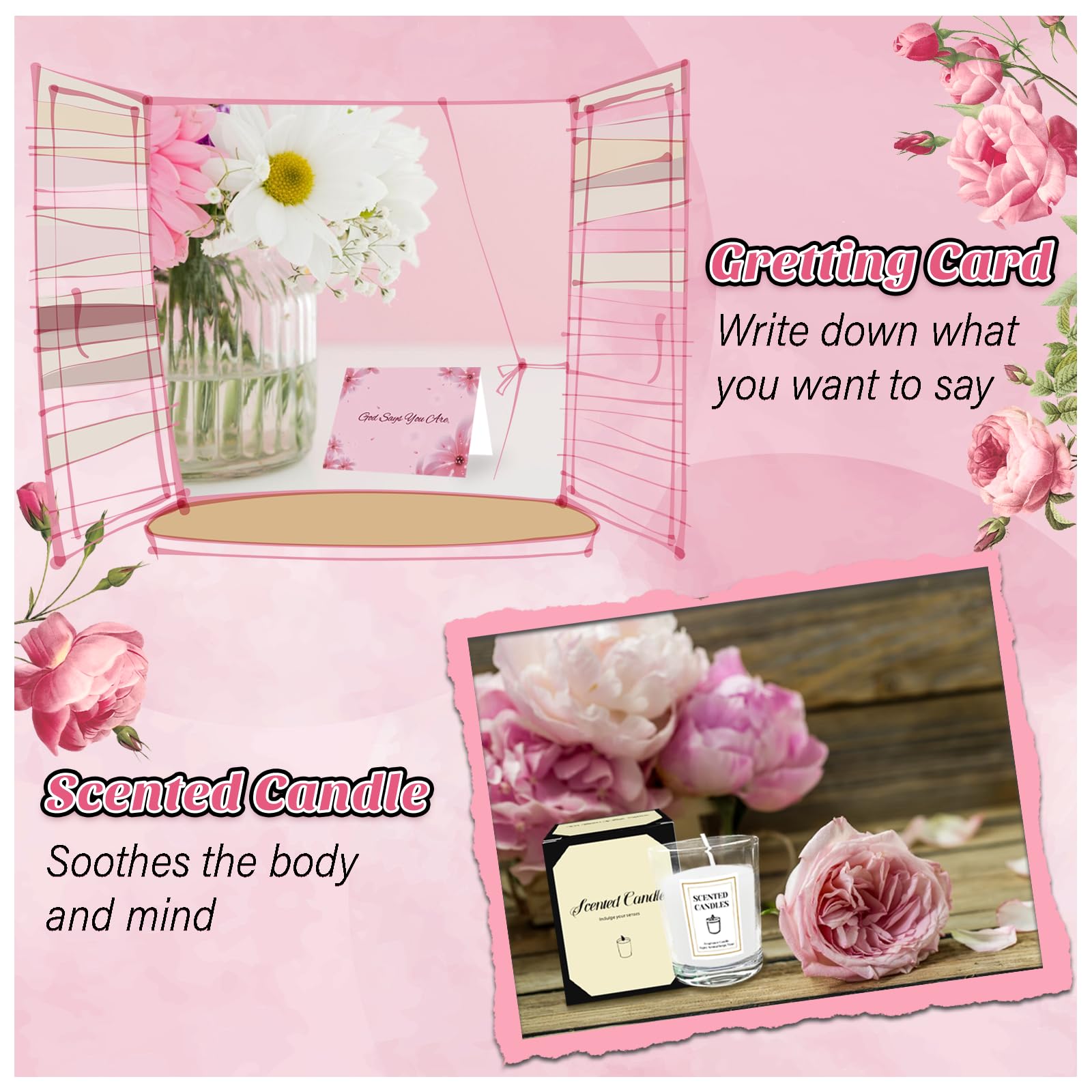 Christian Gifts for Women, Unique 8 Pcs Inspirational Gifts for Women, Religious Gifts for Women for Christmas, Thanksgiving, Easter, Birthday, Spiritual Gifts for Women, Mom, Sister, Friend, Wife