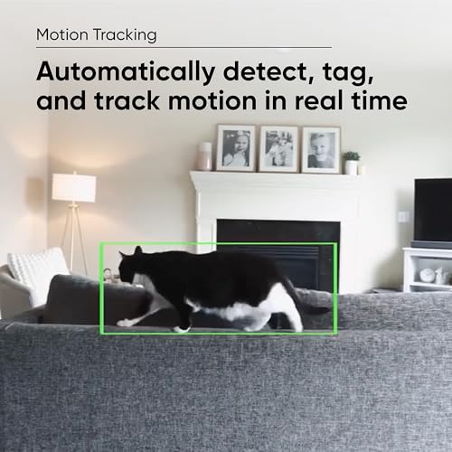 Wyze Cam Pan v2, Pan/Tilt/Zoom Indoor Wi-Fi Smart Home Security Camera with 1080p Color Night Vision, Motion and Sound Detection for Baby & Pet, Compatible with Alexa & Google Assistant, White