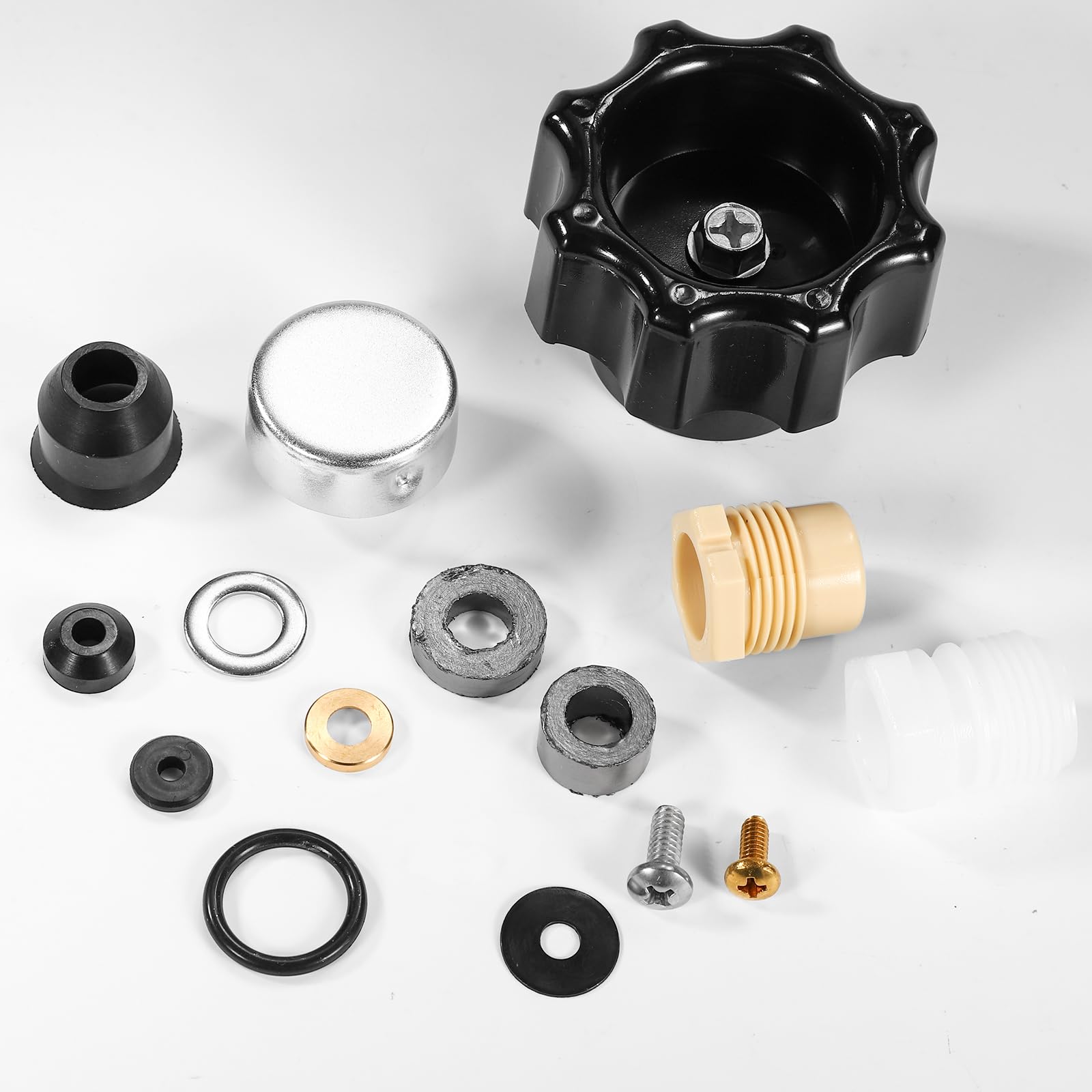 630-8500 Complete Wall Hydrant Repair Kit, Outside Outdoor Faucet Replacement Parts Compatible with Prier 500 400 300 Series & Diamond 300/400 Series Wall Hydrants