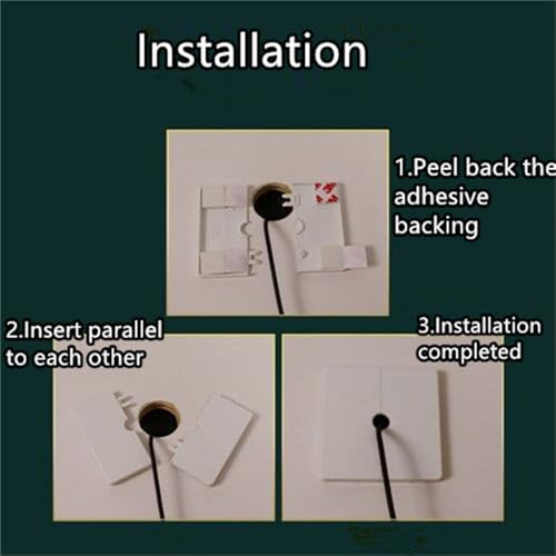Wall Split Flange Plumbing Cover Plates, Square Shower Arm Flange Escutcheon Plate Wall Split Pipe Flange Cover Plate for Fixed Shower Head Faucet Standard 1.3 Inch Pipes (33mm/1.3in)