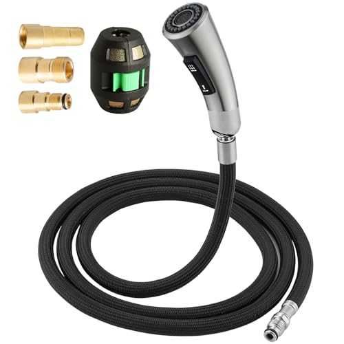 K-1219935-BC Hose Kit for Kohler Pull Down Kitchen Faucet, 68 Inches Pull-Out Kitchen Faucet Hose Replacemnet Part of K-1304674-BC, Spray Hose Replacement Hose Kit