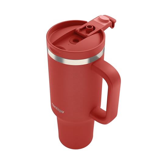 Contigo Streeterville 40oz Tumbler, Stainless Steel Vacuum Insulated, Leak-Proof, Cold for 29 Hours,Goji Berry