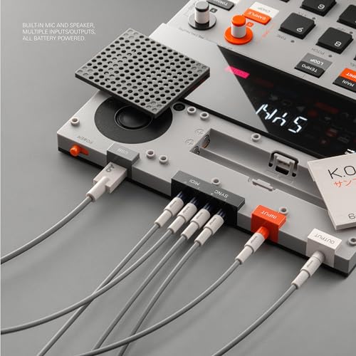 teenage engineering EP–133 K.O. II sampler, drum machine and sequencer with built-in microphone and effects (Renewed)