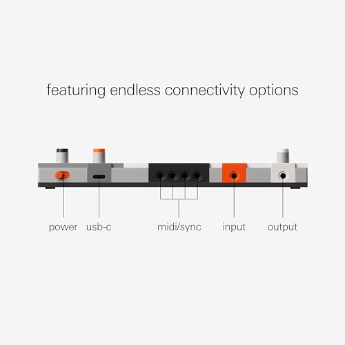 teenage engineering EP–133 K.O. II sampler, drum machine and sequencer with built-in microphone and effects (Renewed)