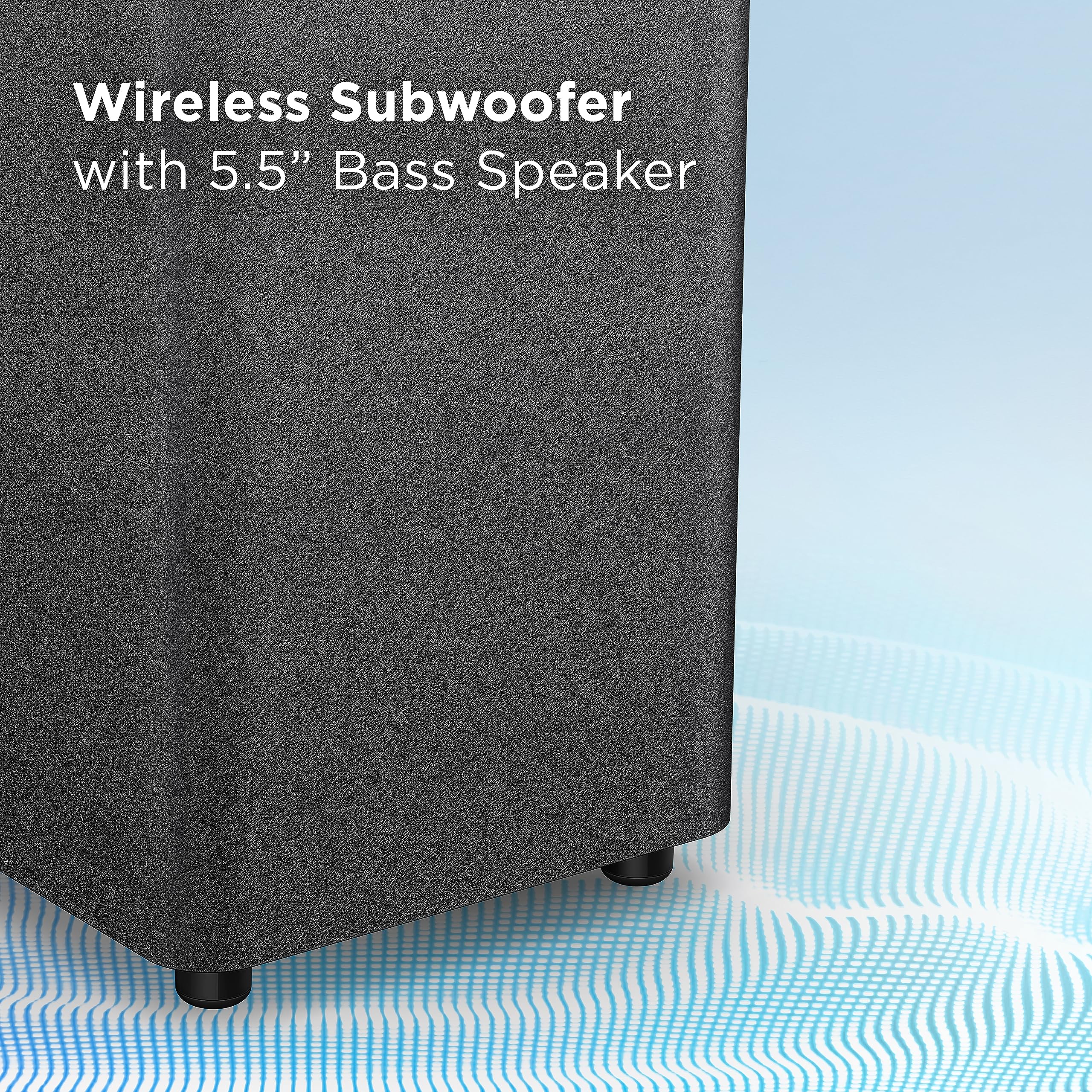 TCL S Class 3.1 Channel Sound Bar with DTS Virtual: X, Built-in Center Channel Speaker and Wireless Subwoofer - S4310