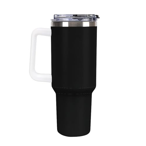 Pitbull Mom 40 Oz Tumbler Insulated Stainless Steel Water Bottle Travel Mug Car Cup with Handle and Straw