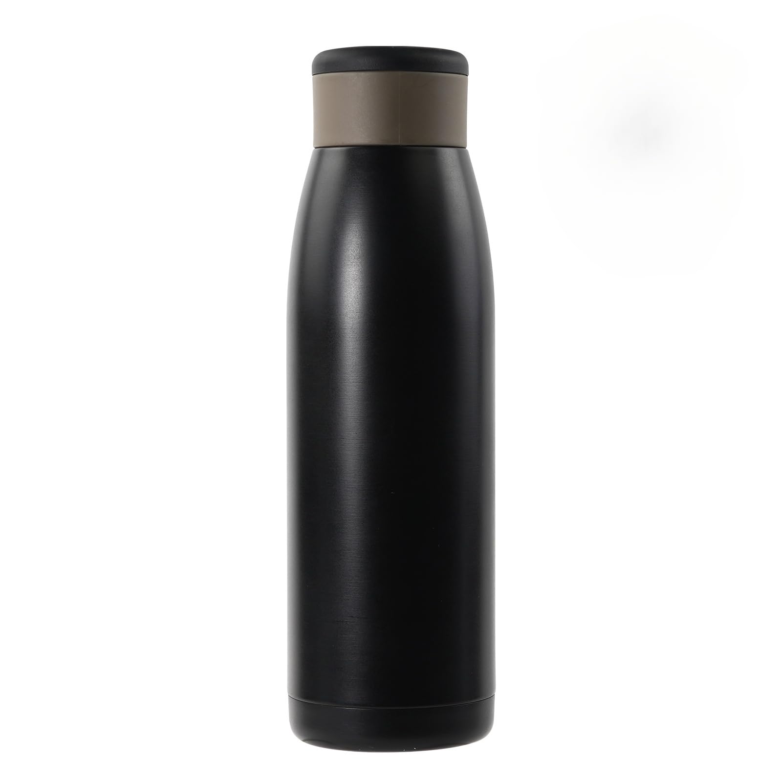 14 oz Travel Coffee Tumbler with Lid, Stainless Steel Double Walled and Vacuum Insulated Tumblers,Coffee Thermos Watter Bottle for Gift, Shake the Travel Coffe Mugto Get the Walls Cold/Hot(Black)