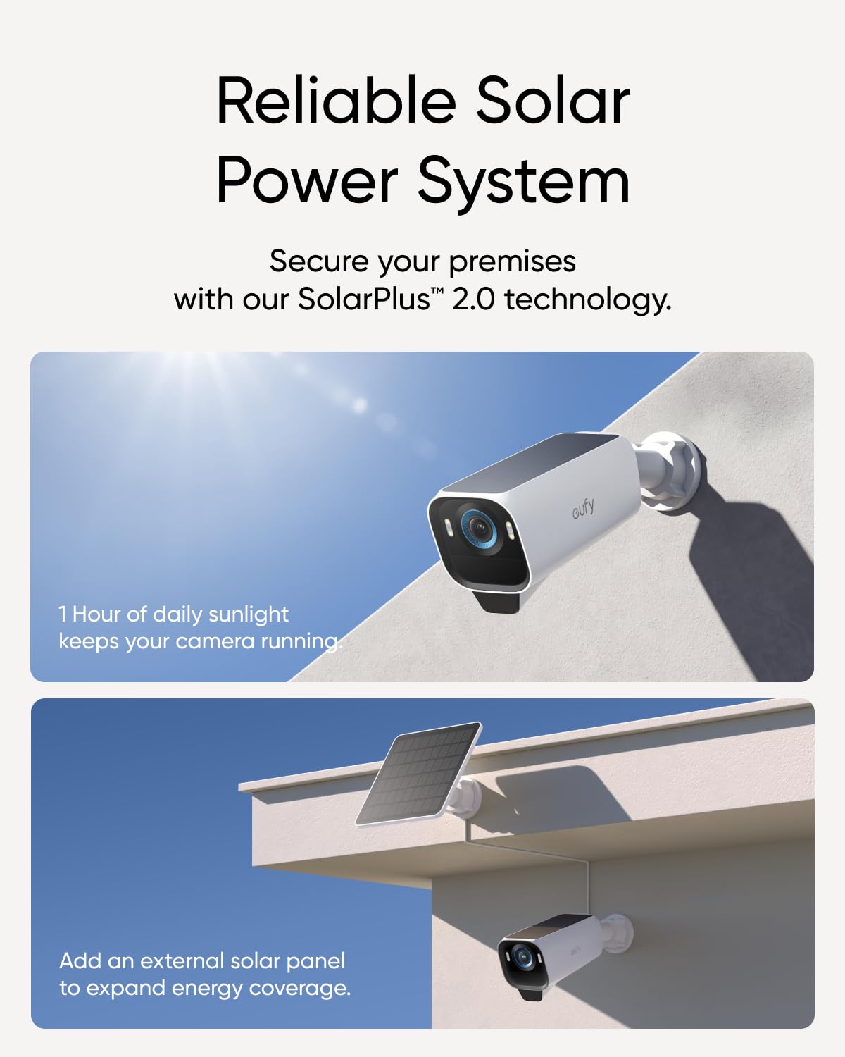 eufy Security eufyCam S3 Pro 3-Cam Kit, Solar Camera Outdoor Wireless, MaxColor Night Vision, 4K Security Camera with Solar Panel, Face Recognition AI, Expandable Local Storage, No Monthly Fee