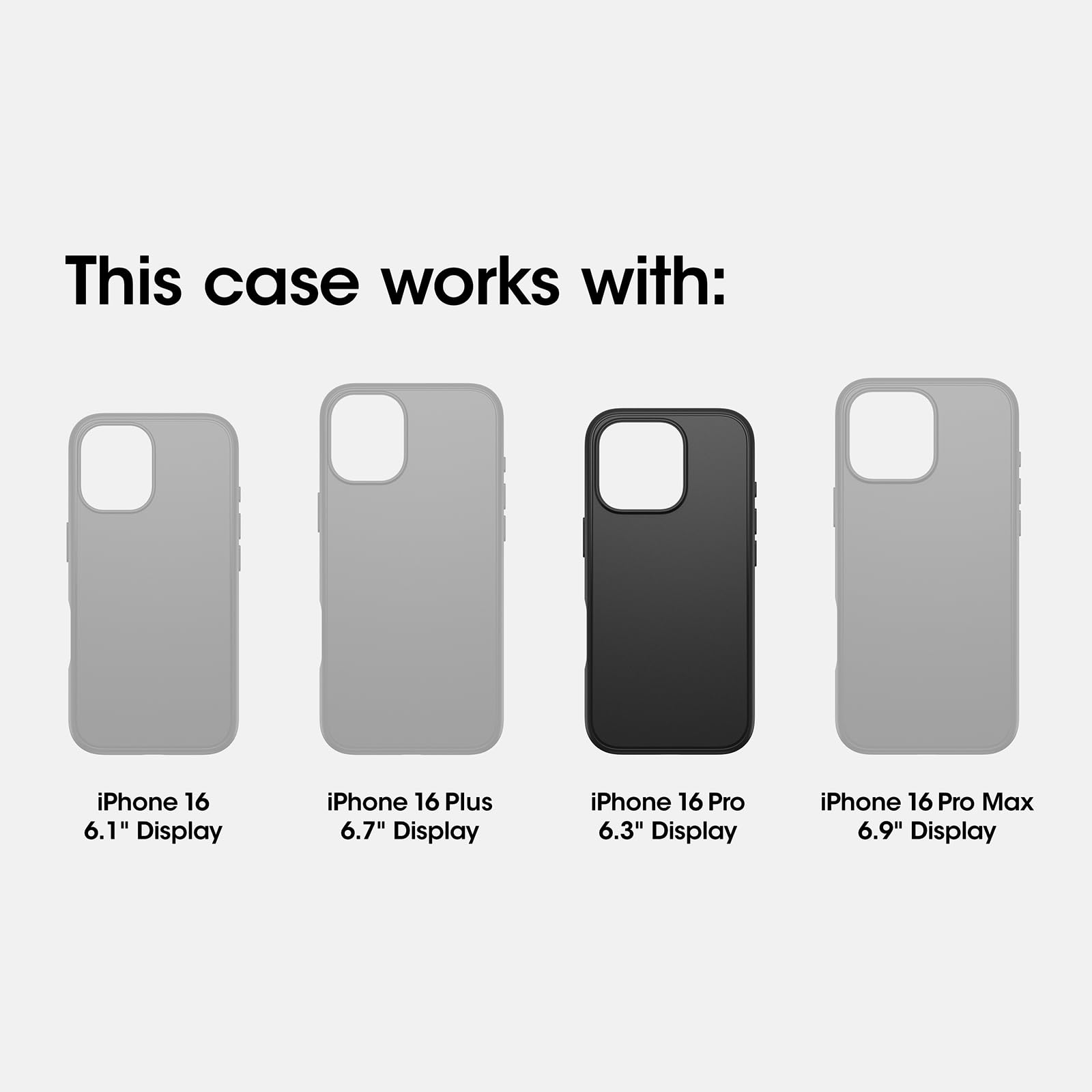 OtterBox iPhone 16 Pro Symmetry Series Clear Case - Clear