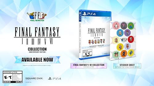 FINAL FANTASY I-VI Collection Anniversary Edition - 2024 (PS4)